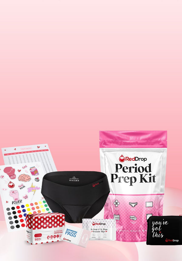 RedDrop = Pads Designed for Tweens